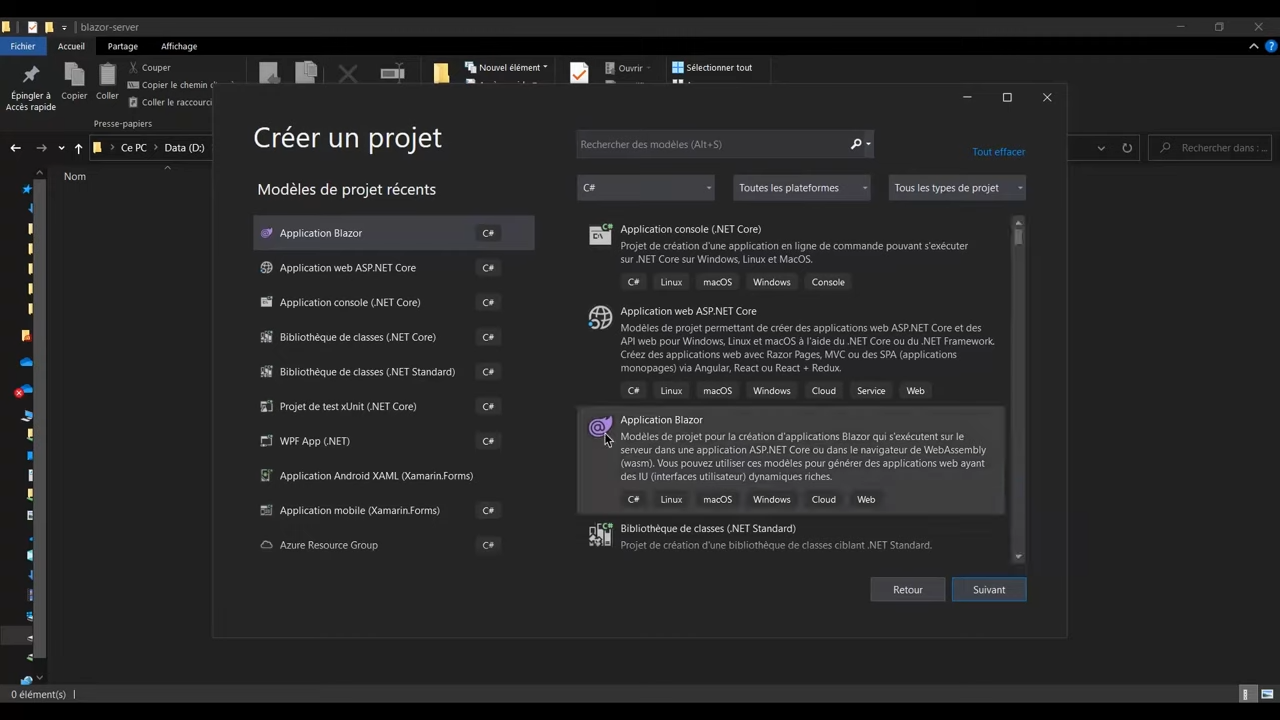 How to use ASP.NET with Blazor